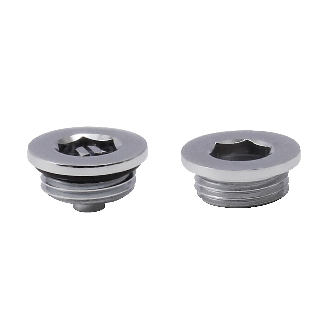 Bleed Valve & Plug Set - Chrome | Towelrads